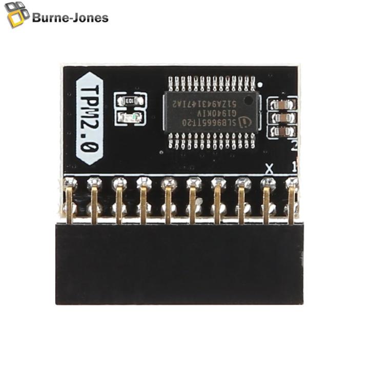 TPM 2.0 Encryption Security Module Replacement Part Motherboard Card 20 ...