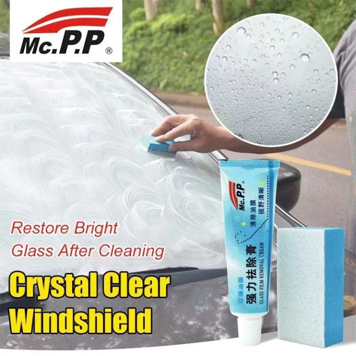 Car windshield oil film remover 油膜膏oil film cleaning Glass oil removal ...