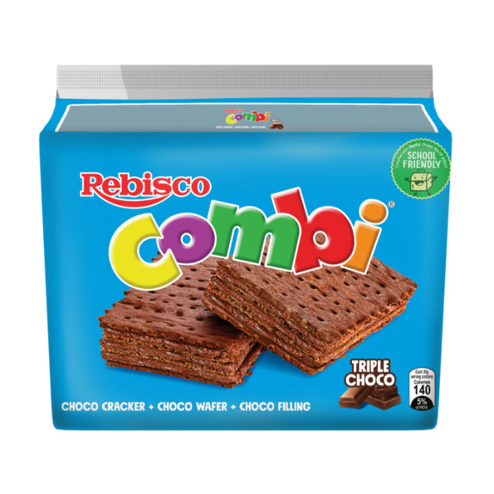 Rebisco Combi Triple Choco Wafer Cracker Sandwich 30g x 10s | Lazada PH