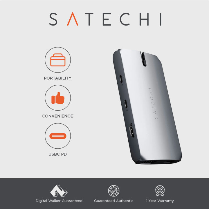 Satechi USB-C On-the-go Multiport Adapter | Lazada PH