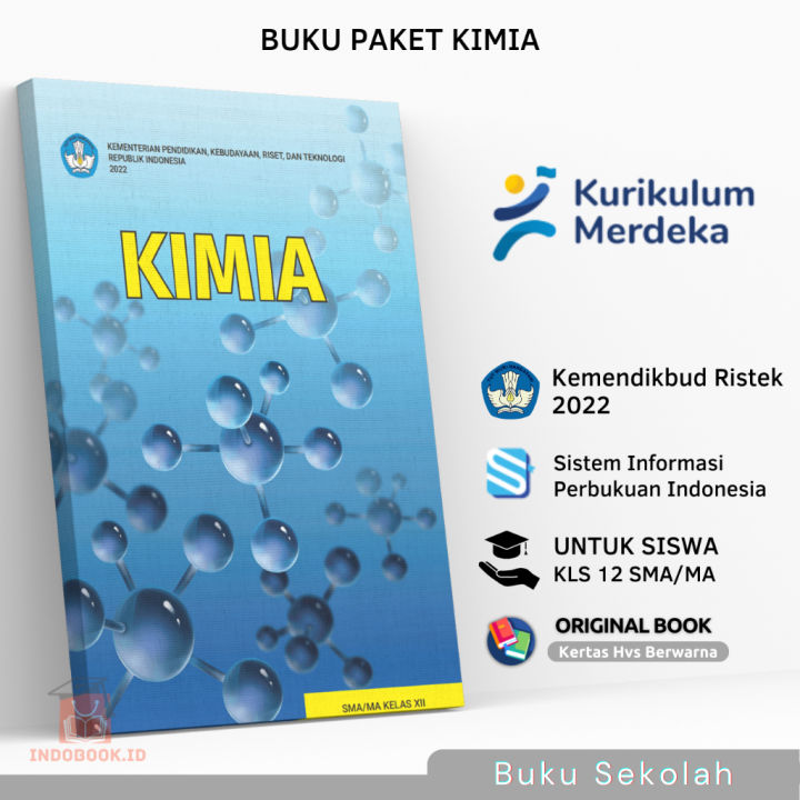 Buku Paket KIMIA Kelas 12 XII SMA Kurikulum Merdeka Belajar 2022 / Buku ...