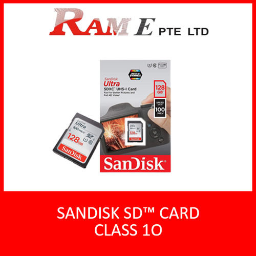 SanDisk SD™ Card Class 10 100MB/s 32GB / 64GB / 128GB | Lazada Singapore