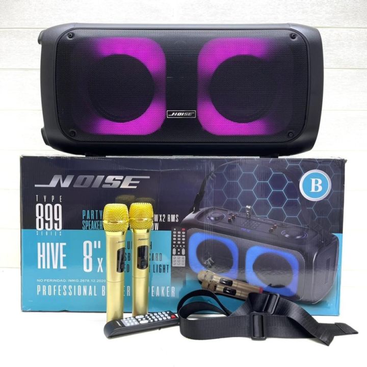 SPEAKER PORTABLE NOISE 899 B / 899B HIVE 8X2 INCH | Lazada Indonesia