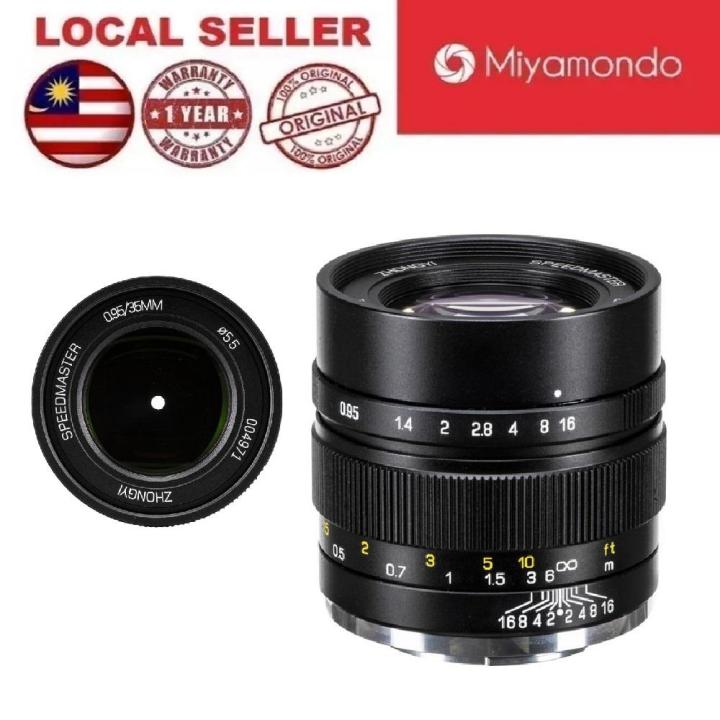 (Pre-Order) Zhongyi Mitakon Speedmaster 35mm f/0.95 Mark II Lens for ...