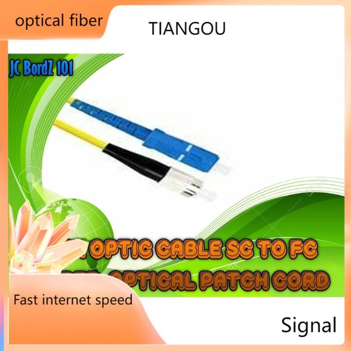Fiber Optic Cable SC to FC Jumper Optical Patch Cord Simplex Single ...