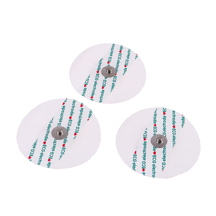 YADUN 10Pcs ECG EKG Electrode Patch Medical Disposable ECG Accessories ...