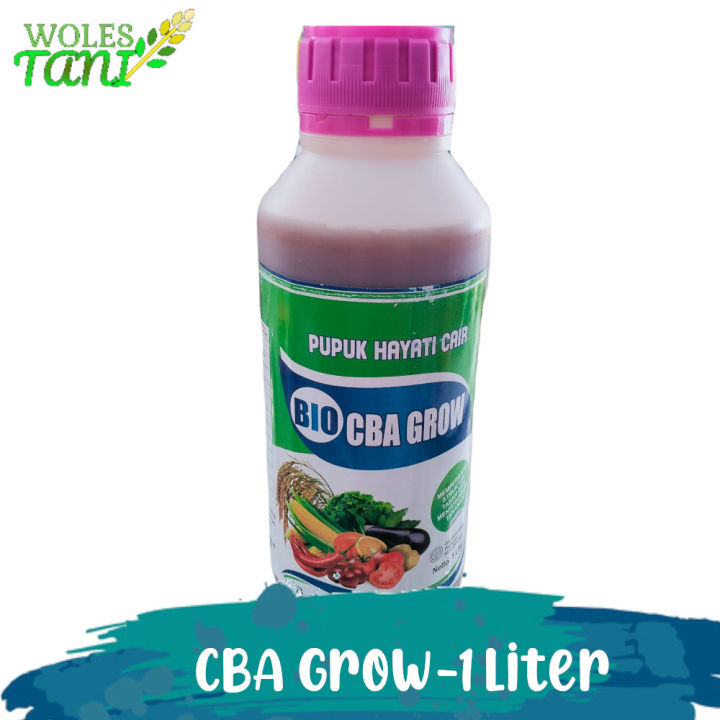 PGPR Pengatur Tumbuh Tanaman CBA Grow 1 Liter Pupuk Hayati | Lazada ...