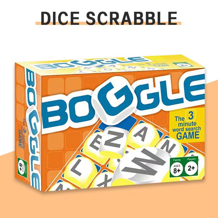 Word Game Classic Joy Dice Spelling Game | Lazada PH