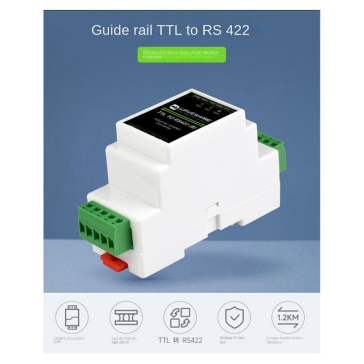 Industrial Guide TTL to RS422 Module Electrical Isolated TTL to RS422 ...