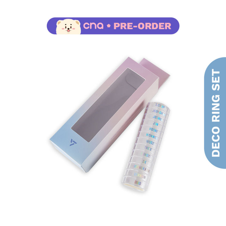 [PRE-ORDER] SEVENTEEN - Official Light Stick Deco Ring Set | Lazada PH