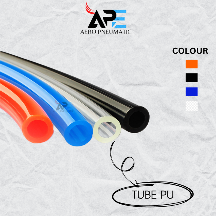SELANG / TUBE PU POLYURETHANE 4MM 6MM 8MM 10MM 14MM 12MM 16MM METERAN ...