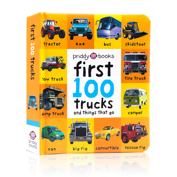 First 100 trucks English original picture book transportation ...