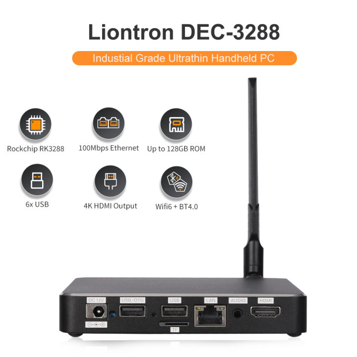 Liontron Ultra Thin Mini PC RK3288 Quad Core 1.8 GHz 4GB RAM Portable ...