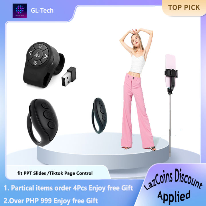 Wireless Presenter RF 2.4G Finger Ring Remote PowerPoint PPT Slides ...