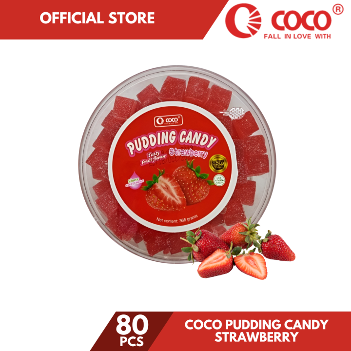 COCO Pudding Candy Strawberry | Lazada PH