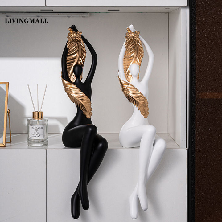 Livingmall Modern Luxury Office Living Room Dancer Decoration Home ...
