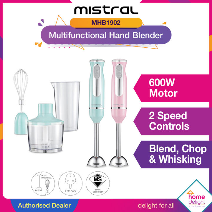 Mistral Multifunctional Hand Blender (600W) [ MHB1902 ] | Lazada