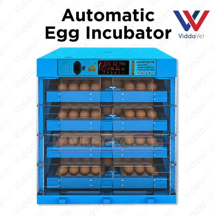 Hatching130 Eggs Fully Automatic Digital Incubator Chicken Poultry Hatcher Temperature Control ...
