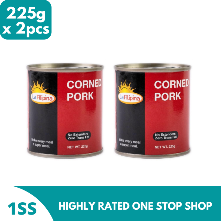 La Filipina Corned Pork 225g x 2pcs | Lazada PH
