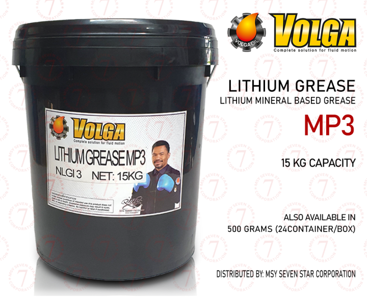 VOLGA LITHIUM MP 15Kg HEAVY DUTY GREASE | Lazada PH