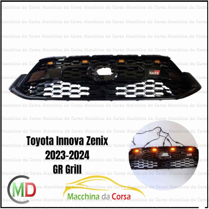 Toyota Innova Zenix 2023-2024 Grill With GR logo | Lazada PH
