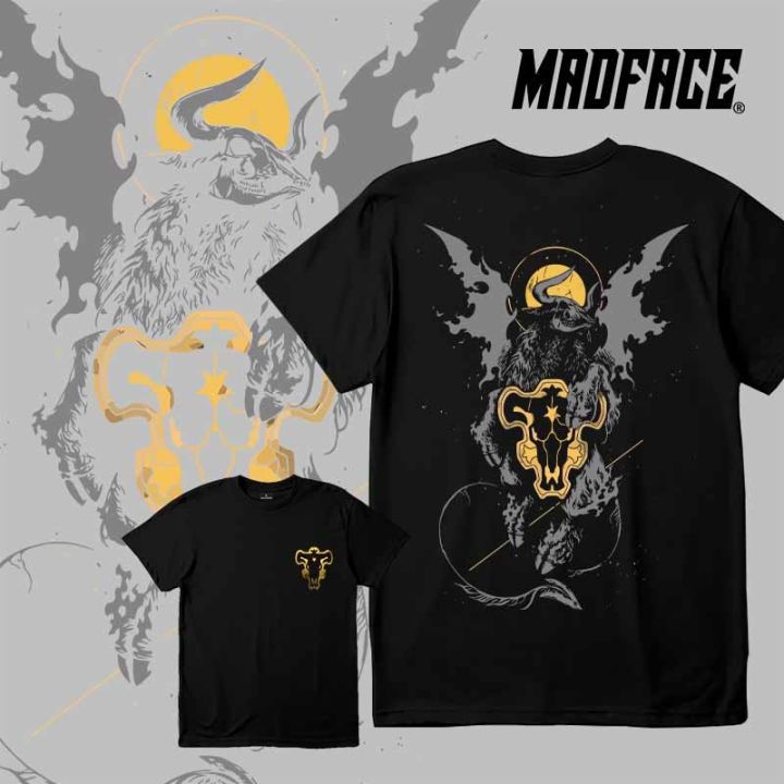 MADFACE Clothing - Black Clover - The Black Bulls - Anime Print Shirt ...