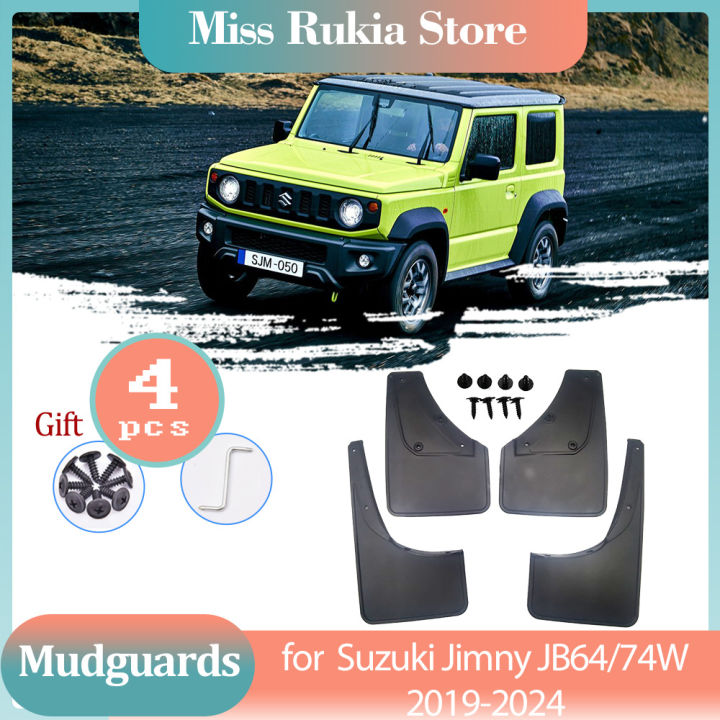 Mud Flaps For Suzuki Jimny Sierra JB64W JB74W 2019 2020 2021 2022 2023 2024 Mudguards Splash ...