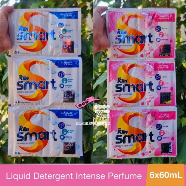 So Klin Smart Liquid Detergent Sachet 60ml by 6's (2022 EXP) | Lazada PH
