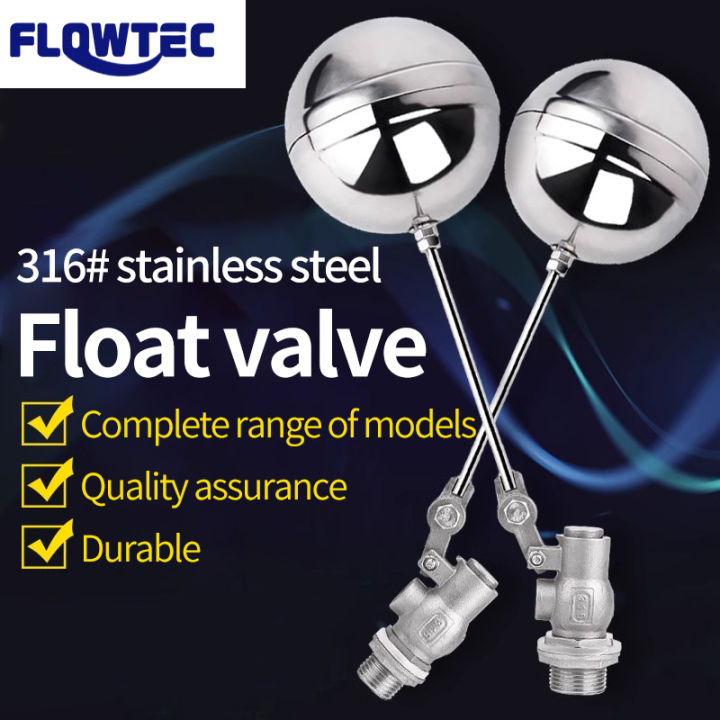 Float Valve Ball Type Fittings Automatic Water Level Control 1/2" / 3/4 ...