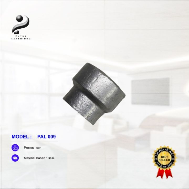 Sok Besi 3/4 x 1 Inch Verlop Galvanis Sok Galunggung Drat Dalam ...