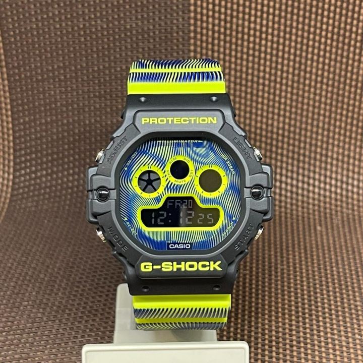 Casio G-Shock DW-5900TD-9D Time Distortion Fluorescent Color Digital ...