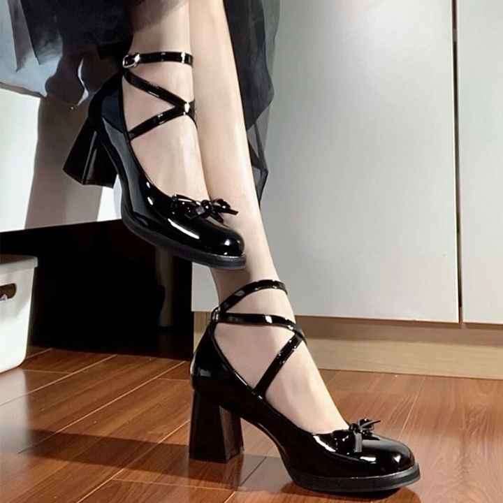 French platform thick-heeled sandals female summer 2022 new autumn ...