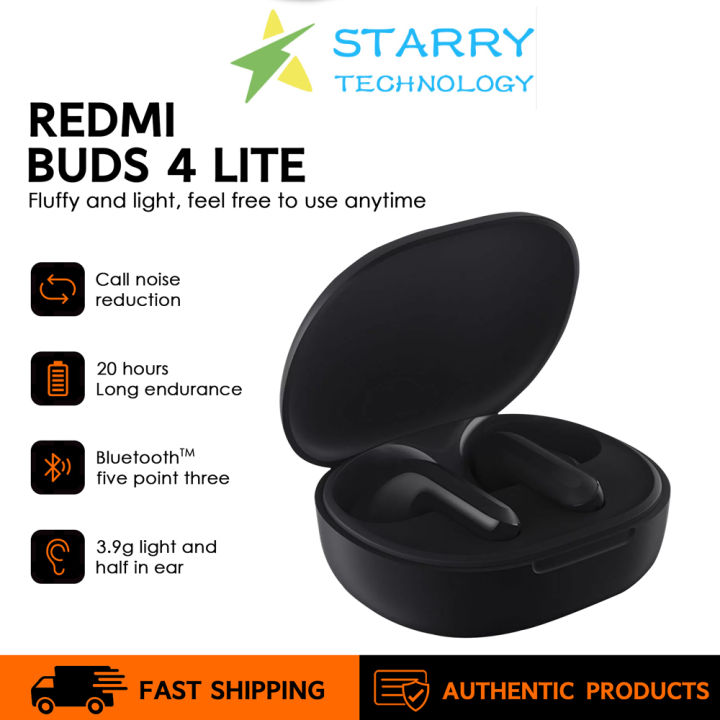 Xiaomi Redmi Buds 4 Lite TWS Bluetooth5.3 Headset Noise Canceling ...