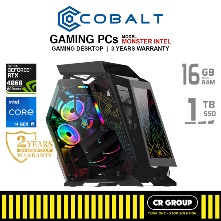 [COMEX2024] COBALT-MONSTER - Ryzen 5 8400F/Core i5-14400F - GeForce RTX ...