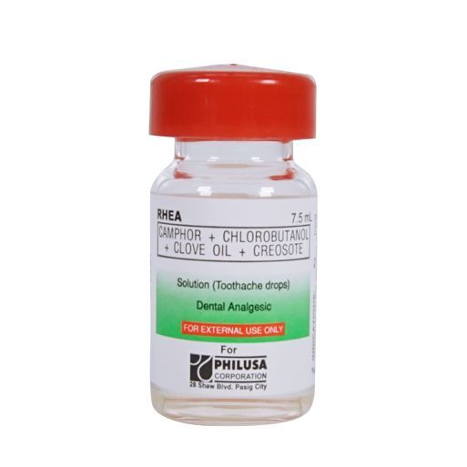 RHEA Toothache Drops 7.5 mL Relieves Toothaches Dental Analgesic ...