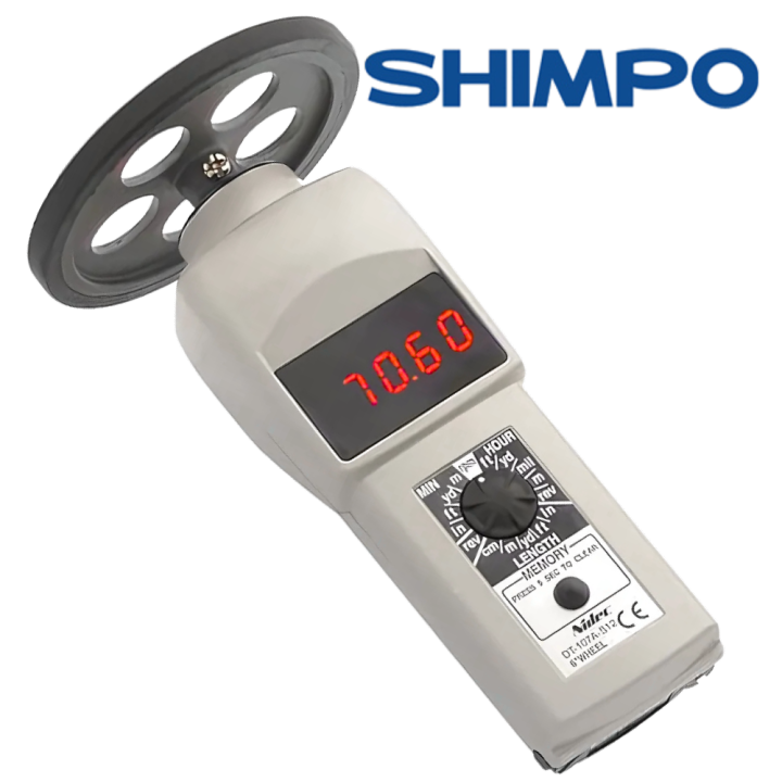 SHIMPO DT-207LR Non-contact/Contact Laser Tachometer (w/LED) | Lazada.co.th