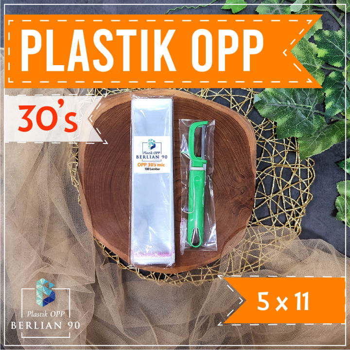 5x11 Plastik Opp 30's micron isi 100 lembar | Lazada Indonesia