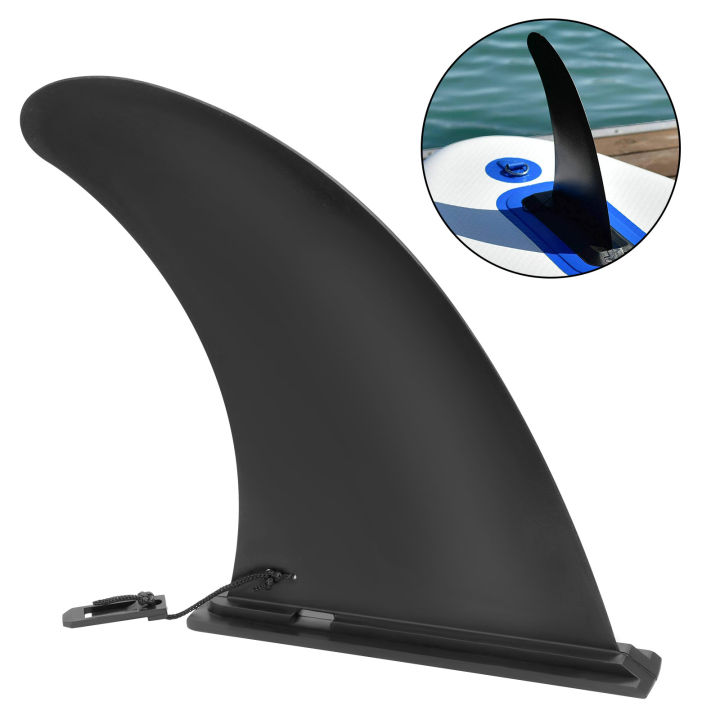 HOMA Surfboard SUP Fin Black Removable Universal SUP Fin Plastic Paddle ...
