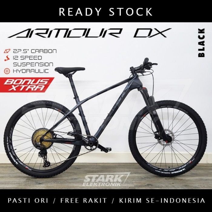 Pacific ARMOUR DX MTB 27.5 inch Sepeda Gunung - Black | Lazada Indonesia