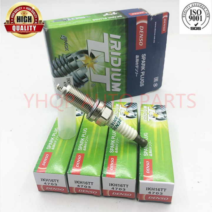 4pcs Denso IKH16TT 4703 Double Iridium Car Spark Plug IKH16TT-4703 ...