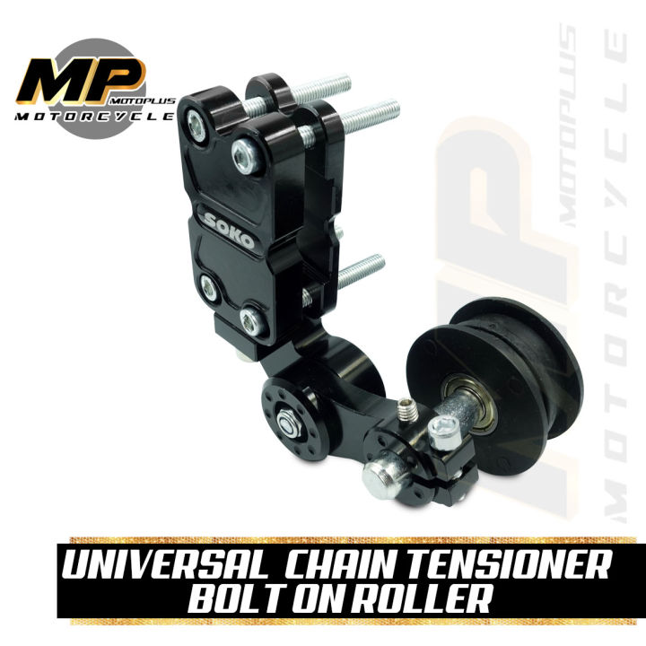 UNIVERSAL CHAIN TENSIONER BOLT ON ROLLER- MOTOPLUS | Lazada PH