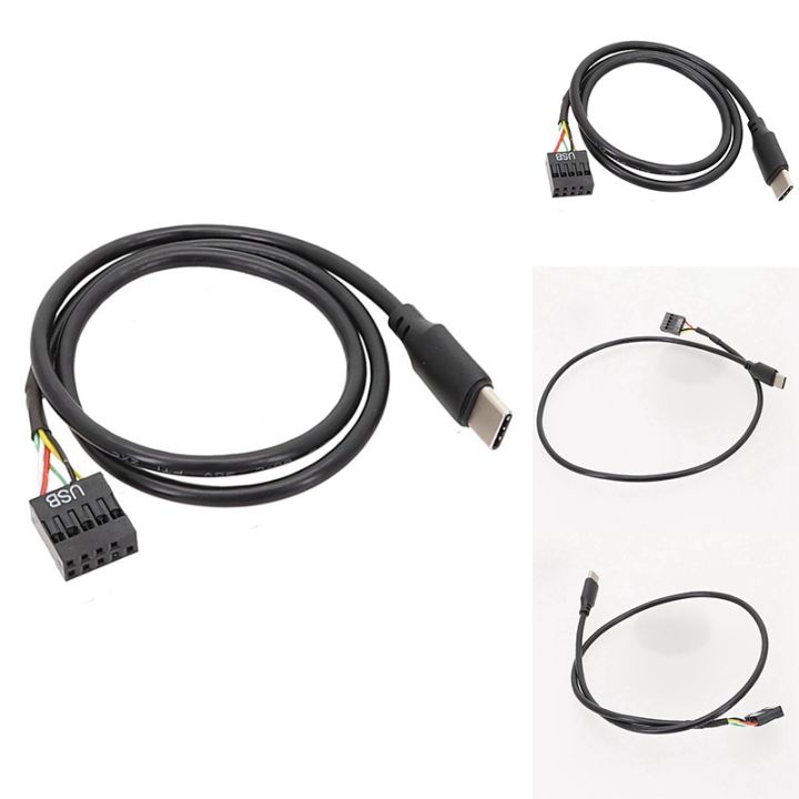 USB 9Pin to USB Type C Cable for Computer Motherboard to USBC Secondary ...