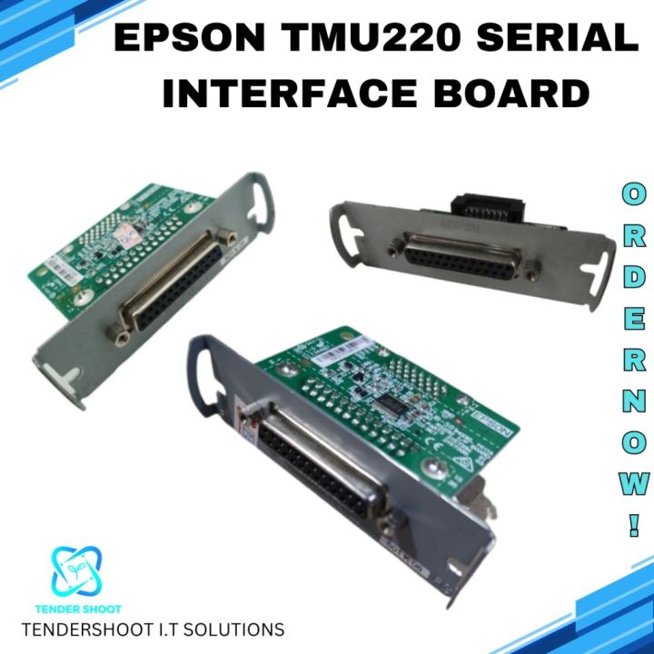 Epson TMU220B TMU220D TM-U220 TMU220 SERIAL Interface Board POS Printer Card | Lazada PH
