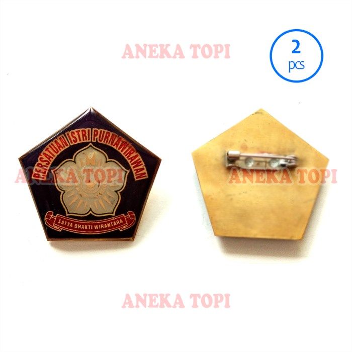 Pin Persatuan Istri Purnawirawan Lencana PERIP Pin Istri Purnawirawan ...