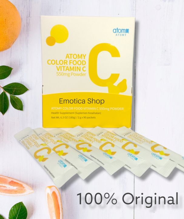 Atomy Color food Vitamin C Vit C 550 mg isi 90 sachet Suplemen Daya ...