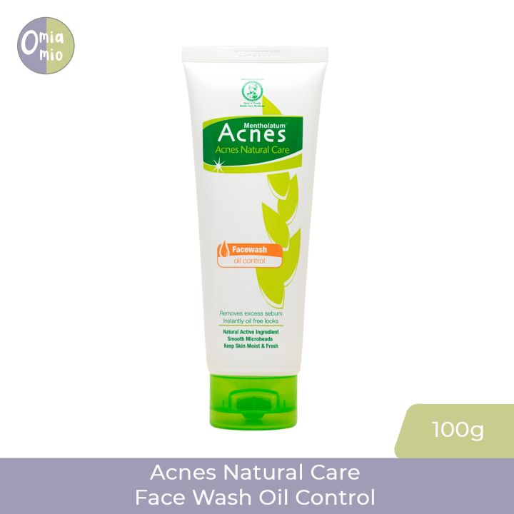 Acnes Natural Care - Face Wash Oil Control 100g | Lazada Indonesia
