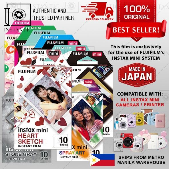 Fujifilm Instax Mini Design Film (10 sheets) | Lazada PH