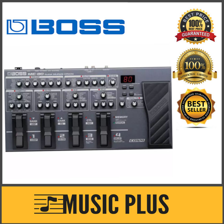 Boss ME-80 Multi-Effects Pedal with Gator Multi-Effects Hardcase ...