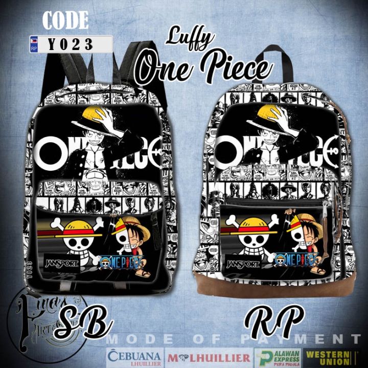 Gawang Bataan BackPack ONE PIECE LUFFY BATCH 2 -1 | Lazada PH