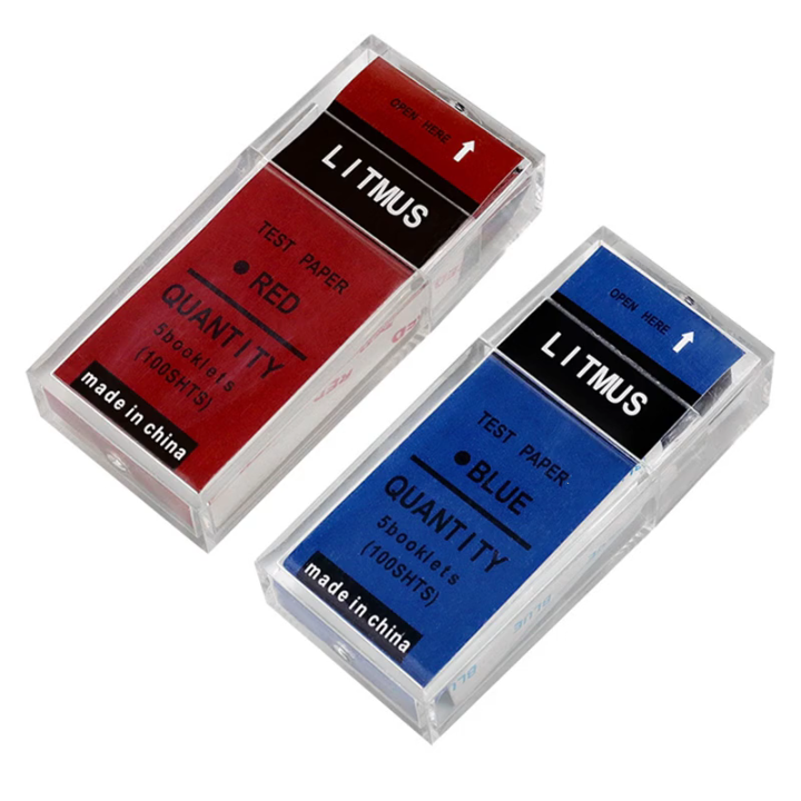 Double Color Litmus Paper Set 200PH Testing Strips Total For Quick Acid ...
